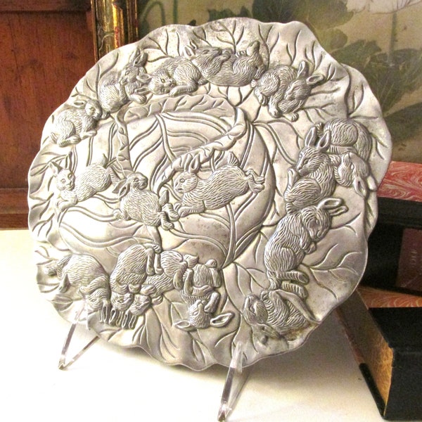 Rabbit Plate - Etsy