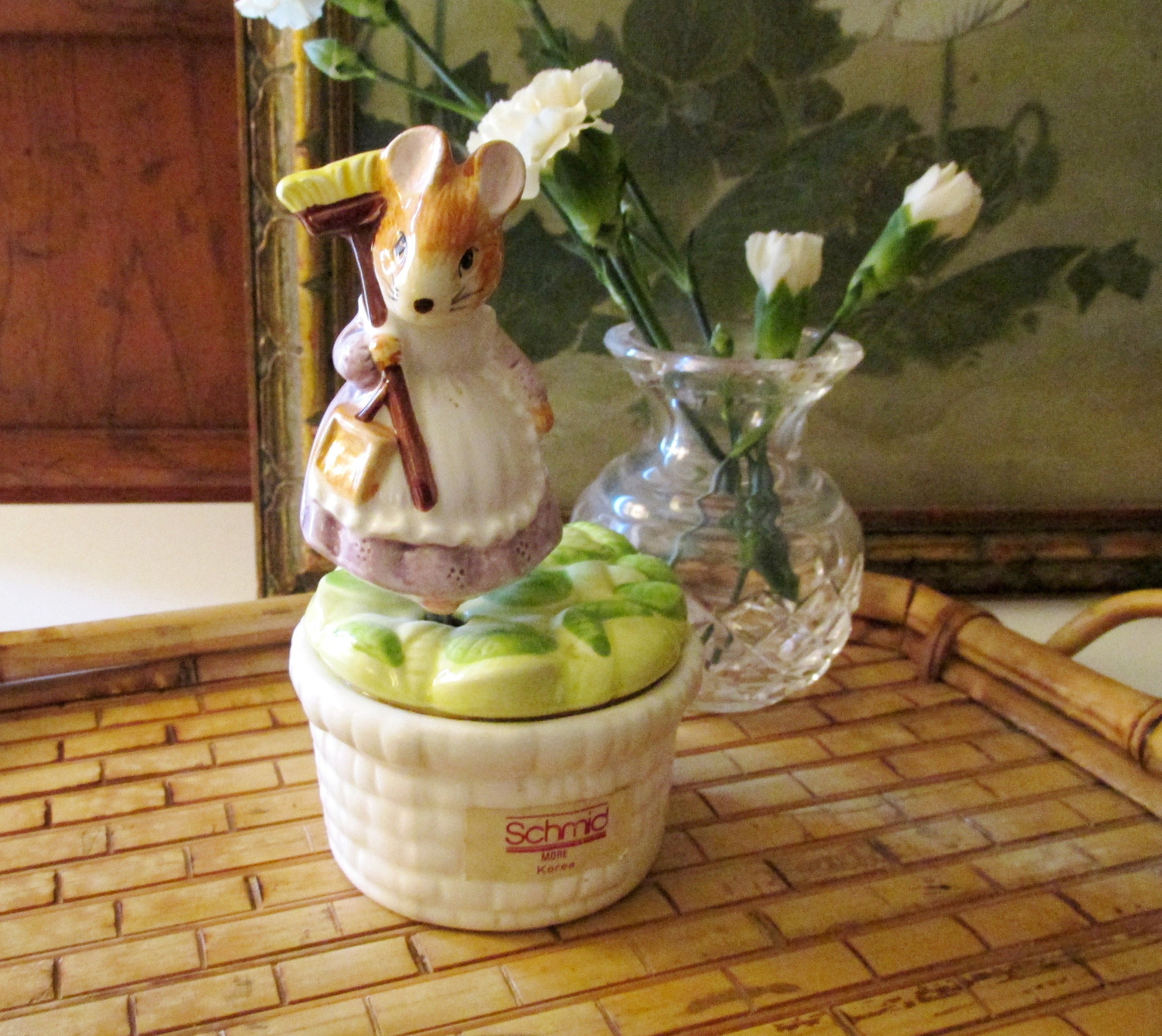 Figurines & Knick Knacks Vintage 1981 Schmid Beatrix Potter Music Box ...