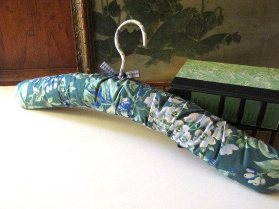 Vintage Laura Ashley bramble Padded Coat Hanger - Etsy