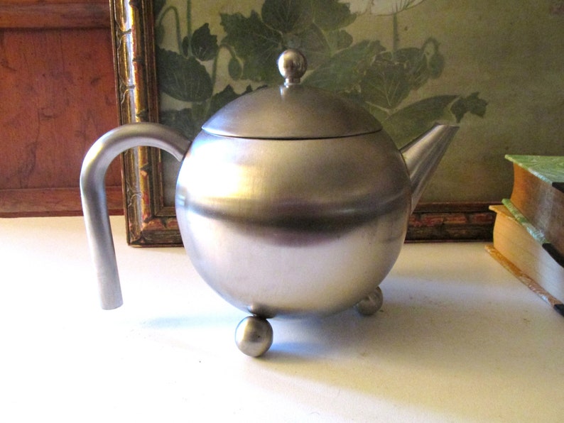 The Original Henley Teapot Brushed Stainless Steel Teapot - Etsy