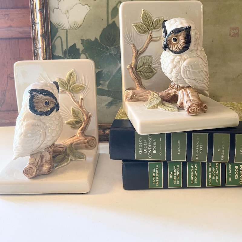 Ceramic Bookends - Etsy