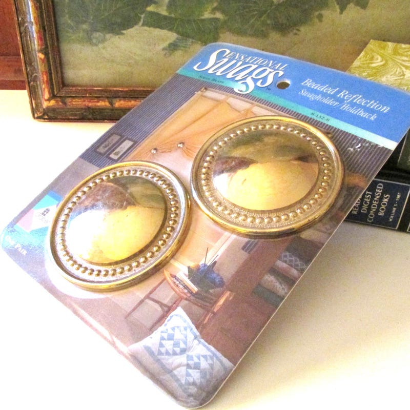 Vintage Curtain Medallion - Etsy