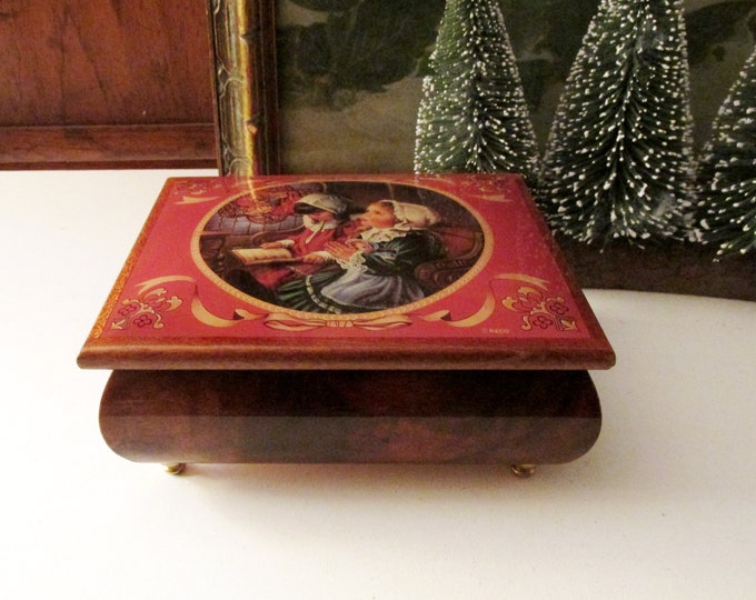 Vintage the Reco Music Box Collection, 1980's Sandra Kuck "giving ...