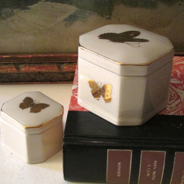 Porcelain Butterfly Box - Etsy