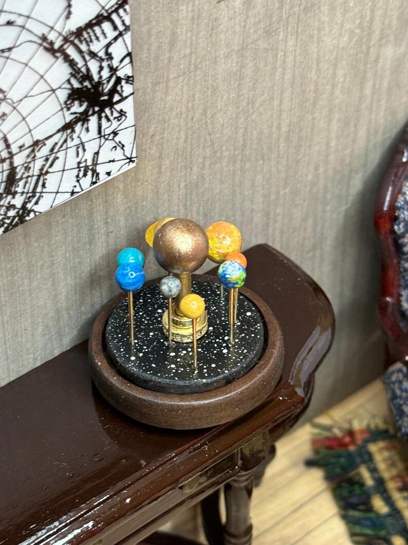 Dollhouse Miniature Solar System Model, Scale 1:12 - Etsy