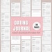Digital Dating Journal: Relationship Tracker, Date Log (PDF File ...