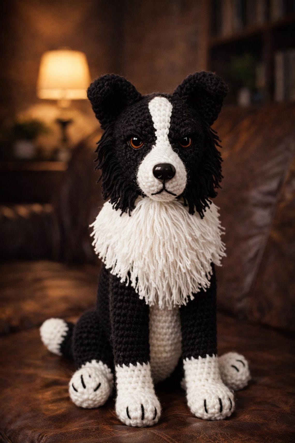 Border Collie Amigurumi Crochet Pattern PDF | Crochet Dog Pattern ...