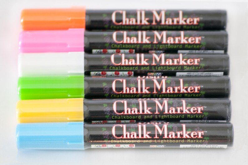 Liquid Chalk Marker. Chalkboard Marker - 6 Mm. for Chalkboard Wall ...