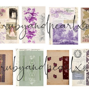 Violette Vintage Printable Collection - Digital Download - Antique ...