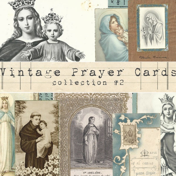 Antique Holy Card - Etsy