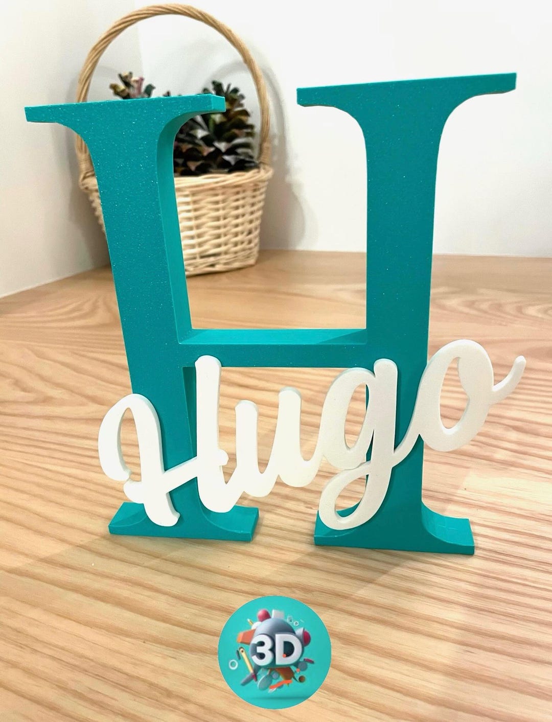 Personalized 3D Name Letter – Children's Decor or Special Gift - Etsy