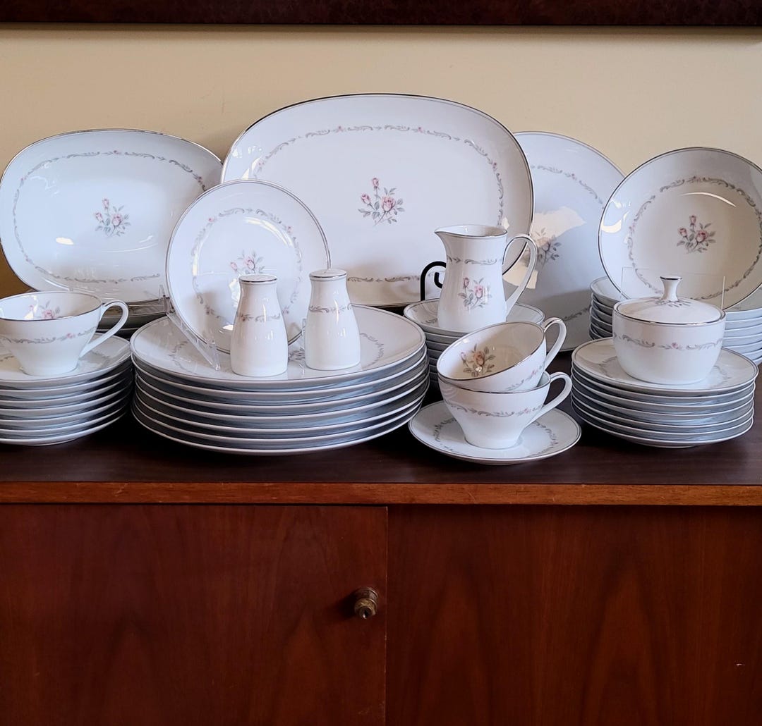 Choose NORITAKE MAYFAIR Replacement Pcs Dinner Salad Bread Plates Soup ...