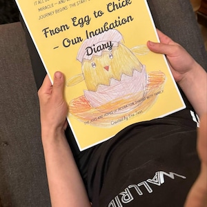 Chicken Egg Incubation Journal: 30-day Hatching Tracker (digital PDF ...