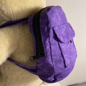 Purple Cloud Doll Backpack/purple Teddy Bear Backpack/doll Back to ...