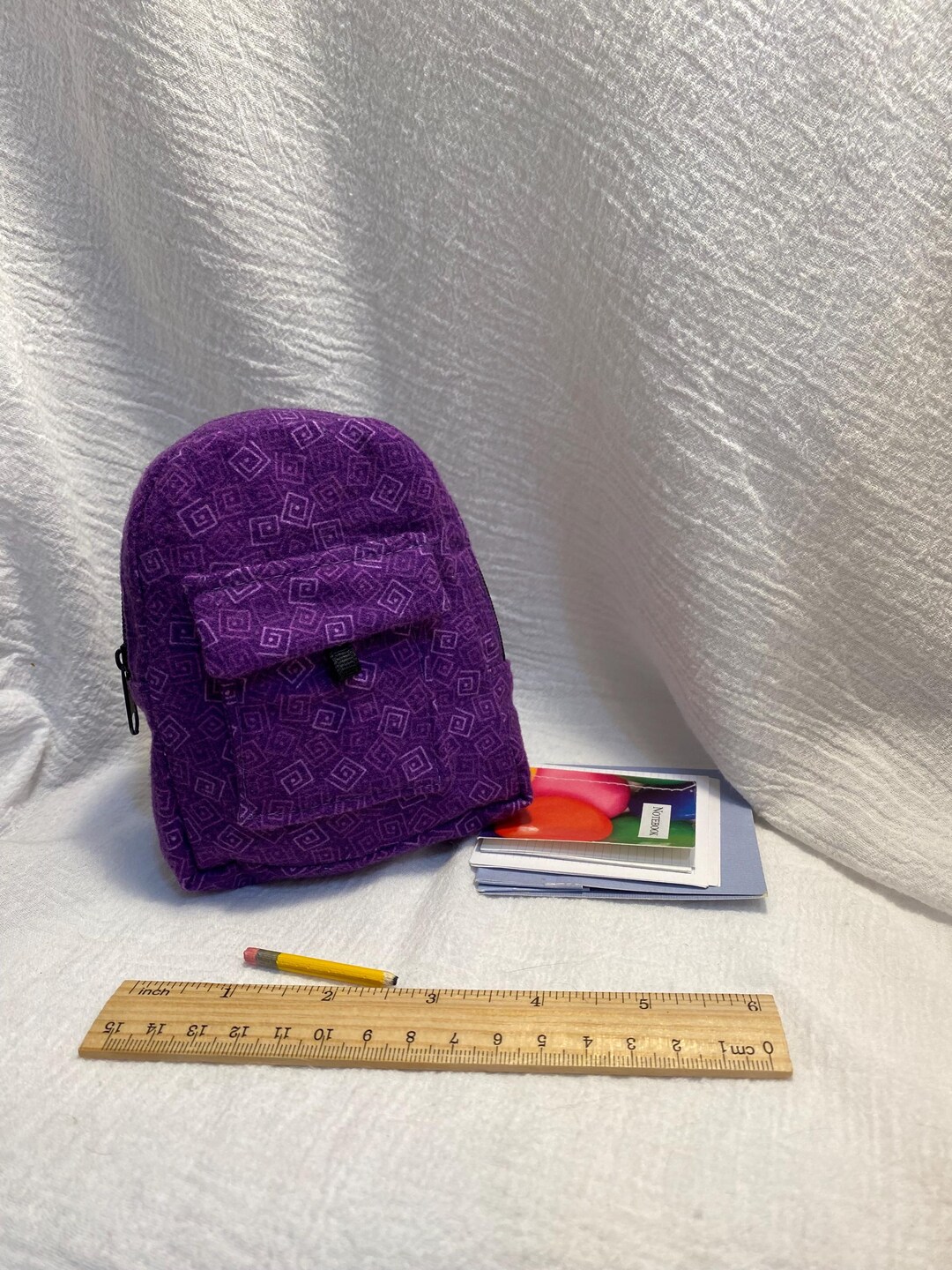 Doll Starry Purple Backpack/teddy Bear Backpack/doll School Supplies ...