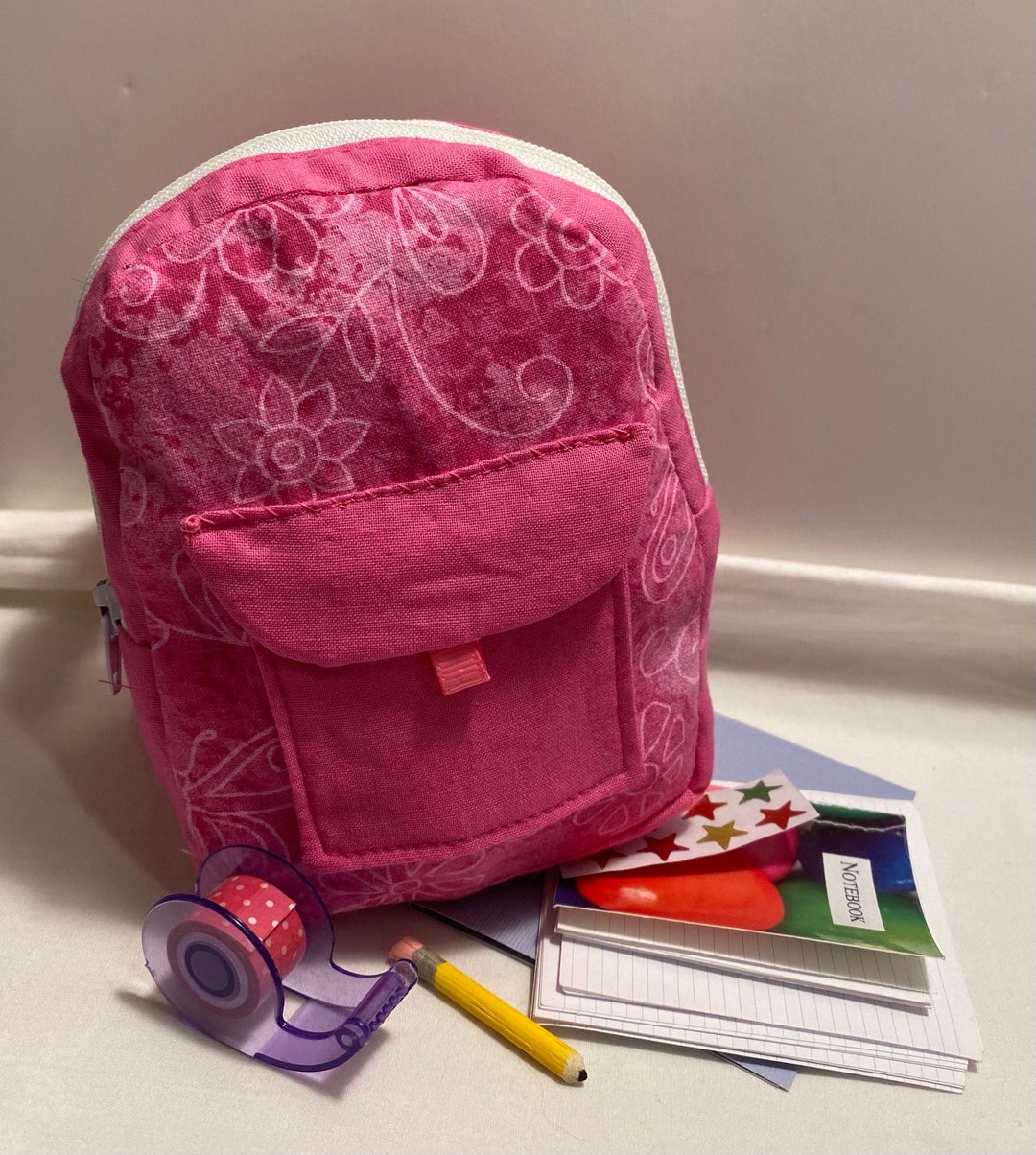 Pink Mini Backpack/18 Inch Doll Backpack/teddy Bear Backpack/doll ...
