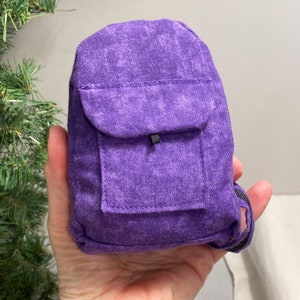 Purple Cloud Doll Backpack/purple Teddy Bear Backpack/doll Back to ...