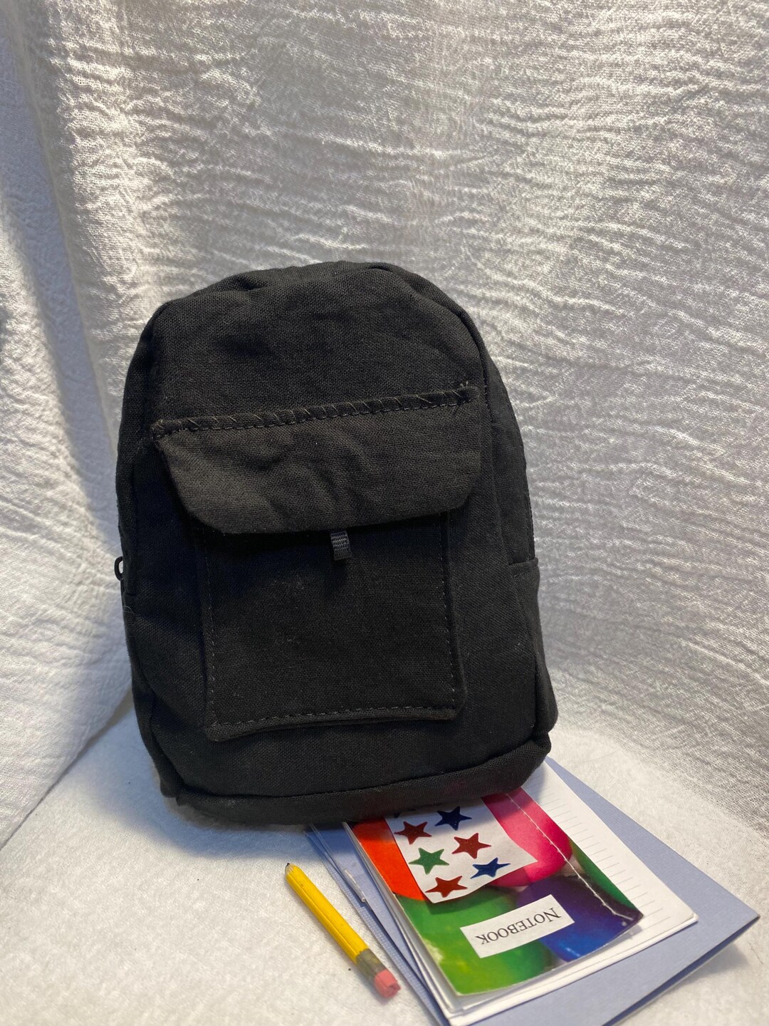 18 Inch Doll Black Mini Backpack/black Teddy Bear Backpack/doll Teddy ...