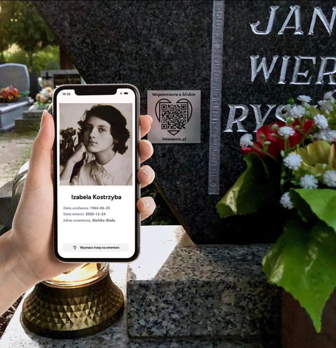 QR Code for Tombstone - Photos, Videos and Text on the Tombstone - Etsy