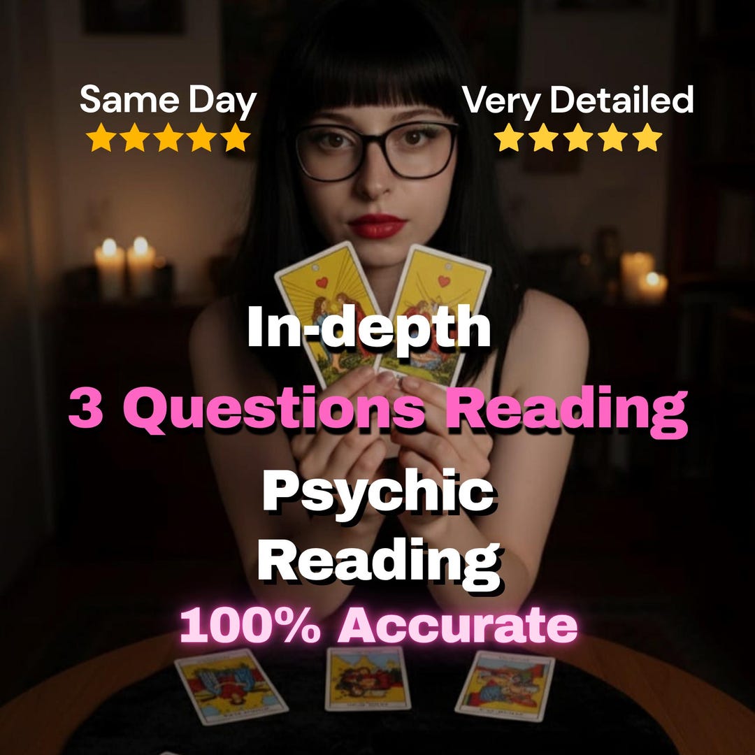 3 Question Tarot Reading, Same Hour Love, Career, Quick Answers, Future ...