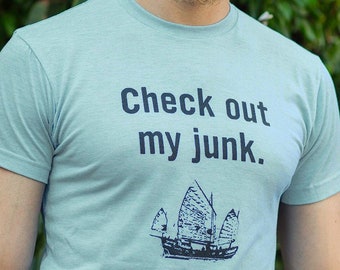 Genuine Abstract Art Surreal of Chinese Junk Boats at Dock on - Etsy