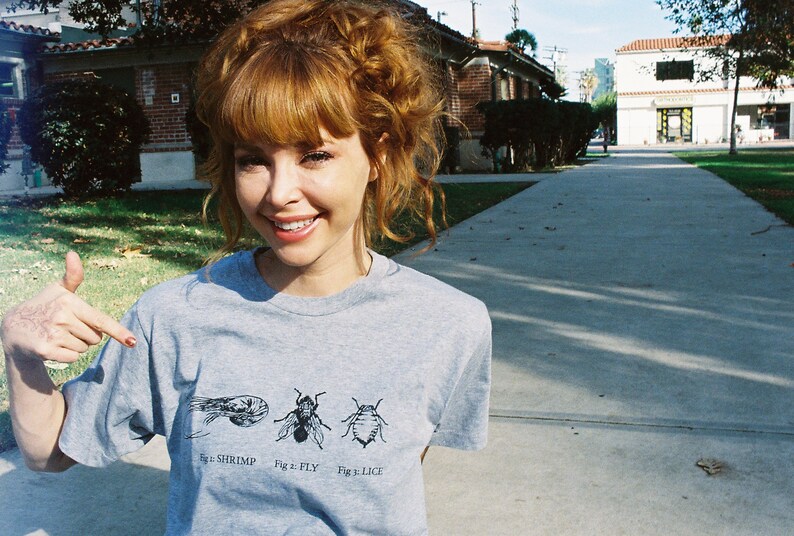 ETSY EXCLUSIVE! Shrimp Fly Lice (women's) Chinese Humor - Asian T-shirt ...