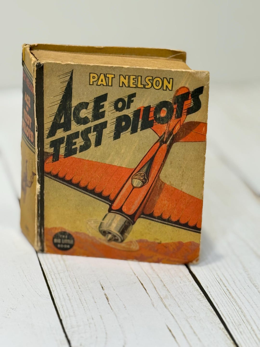 Vintage 1940s Pat Nelson Ace of Test Pilots | Big Little Book ...