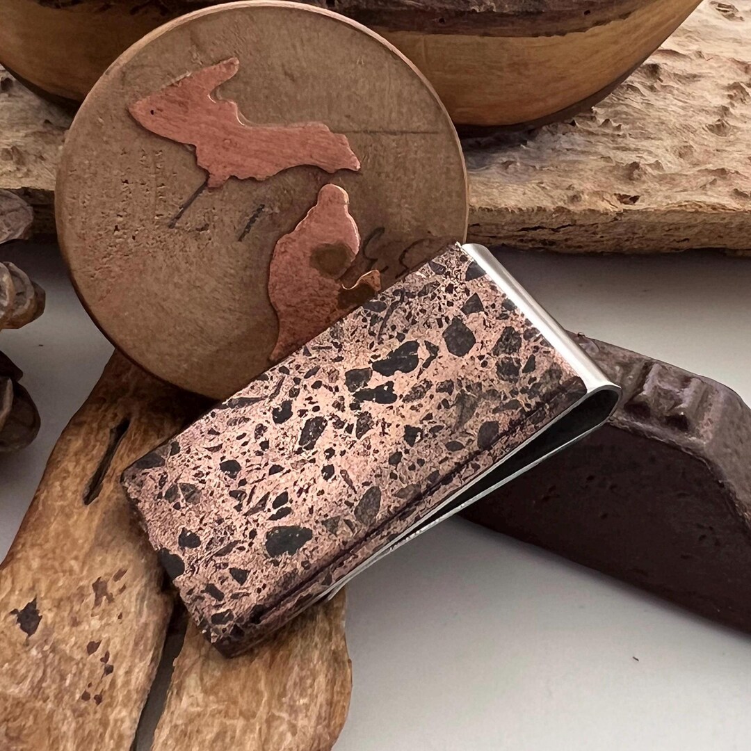 Copper Firebrick Money Clip - Etsy