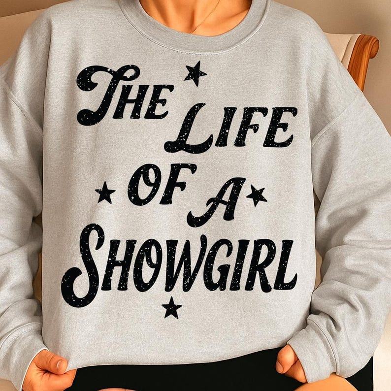 Showgirl PNG: Glitter Star Design - Digital Download - Etsy