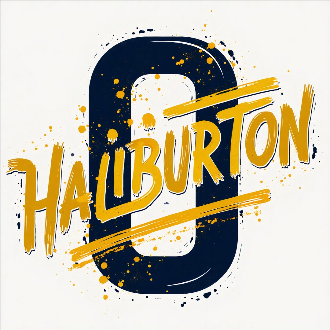 Pacers Basketball. Haliburton. 1 Png & 1 Jpg of the Same Design Perfect ...