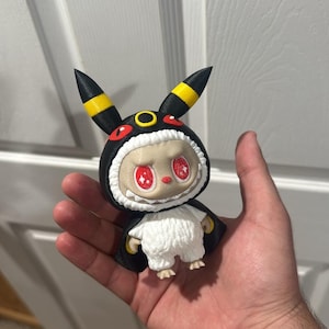 Umbreon Labubu Figurine - Etsy