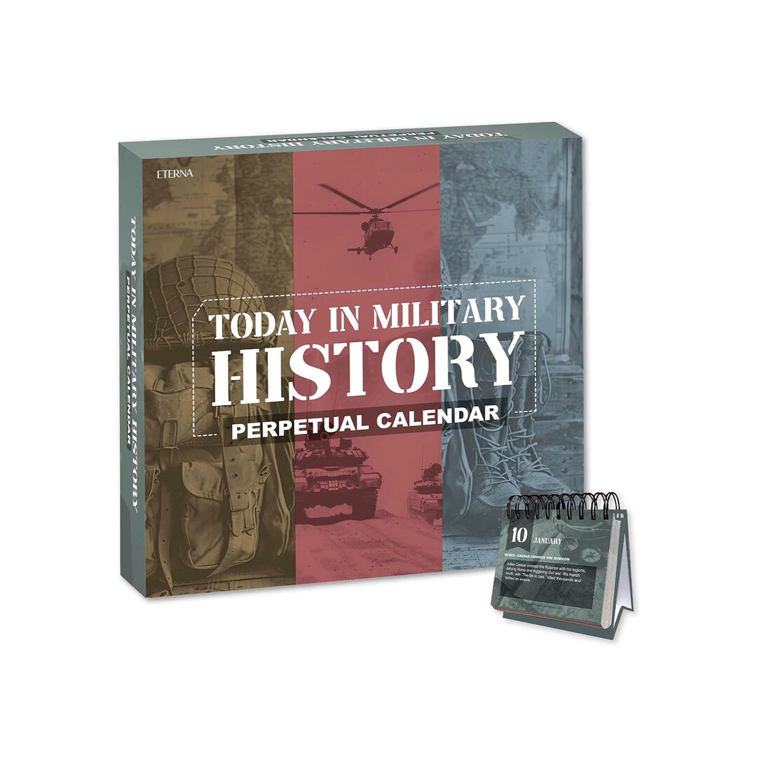 Today in Military History Perpetual Calendar - Etsy