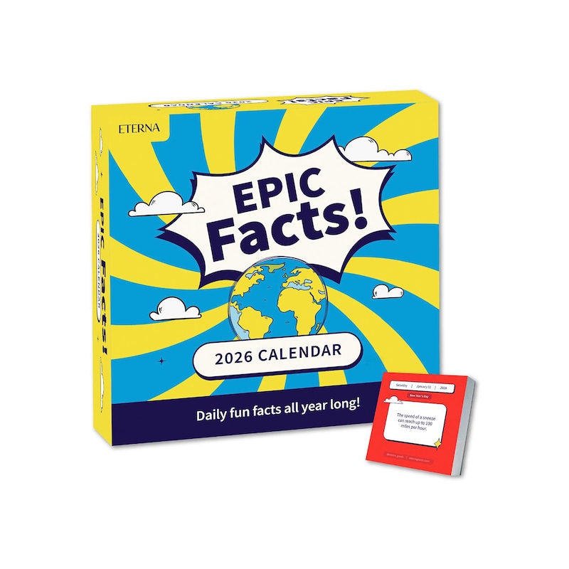 Daily Fun Desk Calendar - Etsy UK