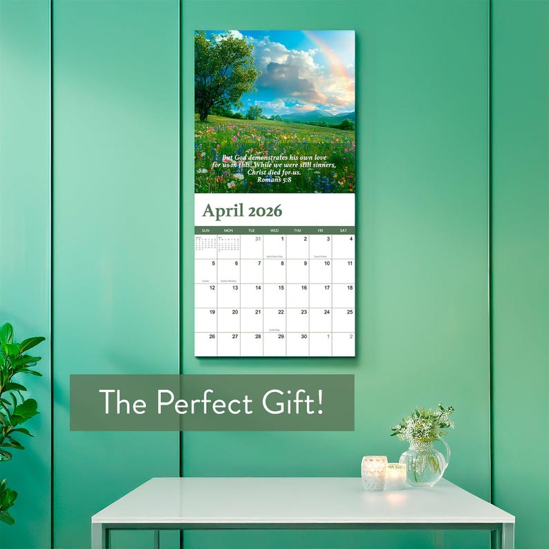 The 2026 Bible Verse Wall Calendar - Etsy