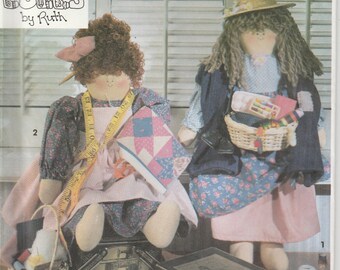 Vintage doll pattern | Etsy