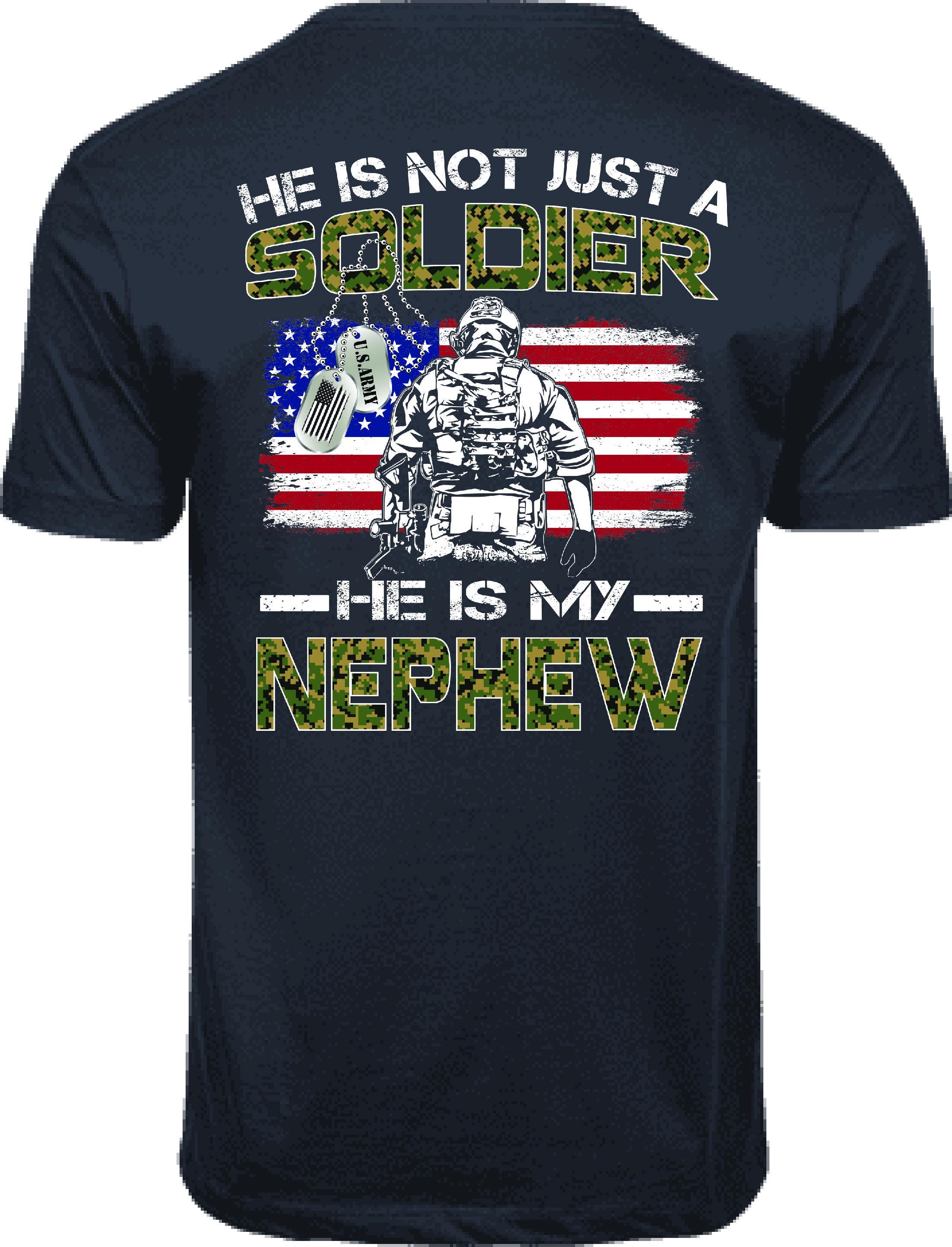 Soldier Nephew Vector Graphic: PNG SVG PDF Files - Etsy