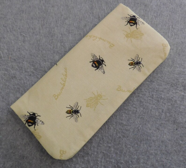 Fabric Checkbook Cover - Bees - Etsy