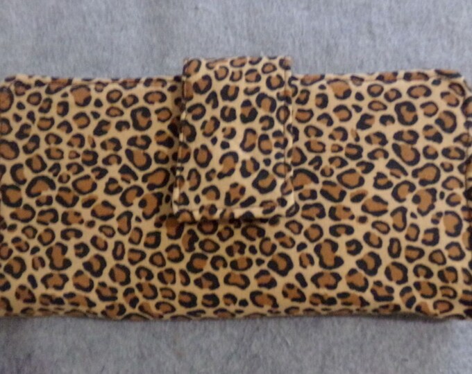Fabric Wallet - Animal Print - Etsy