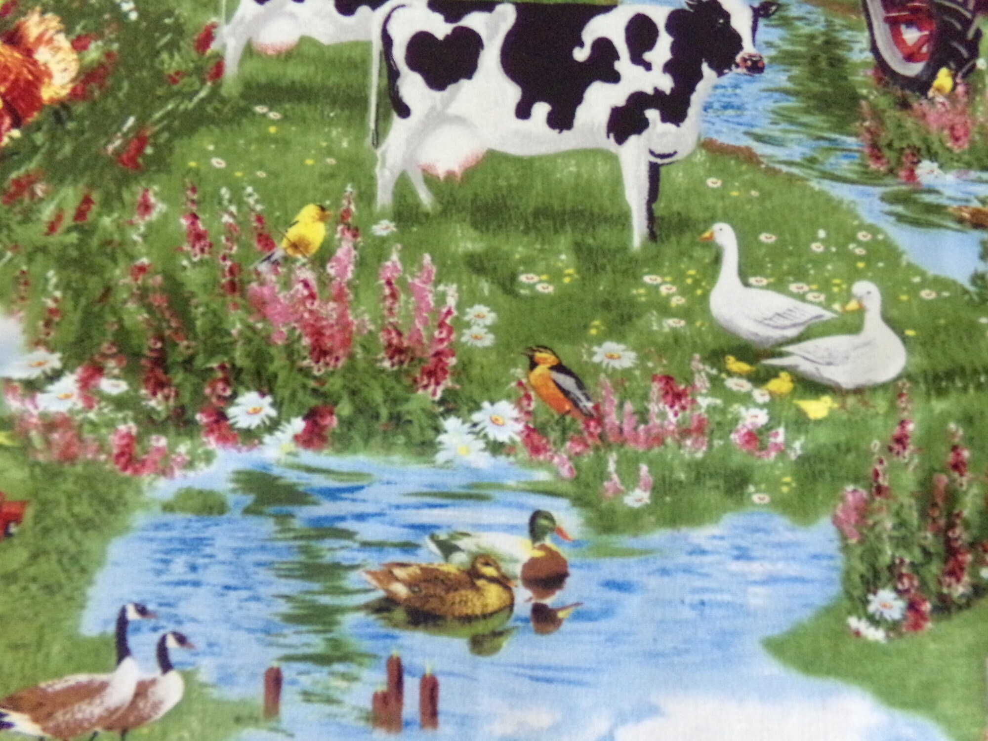 Fat Quarter - on the Farm - Etsy