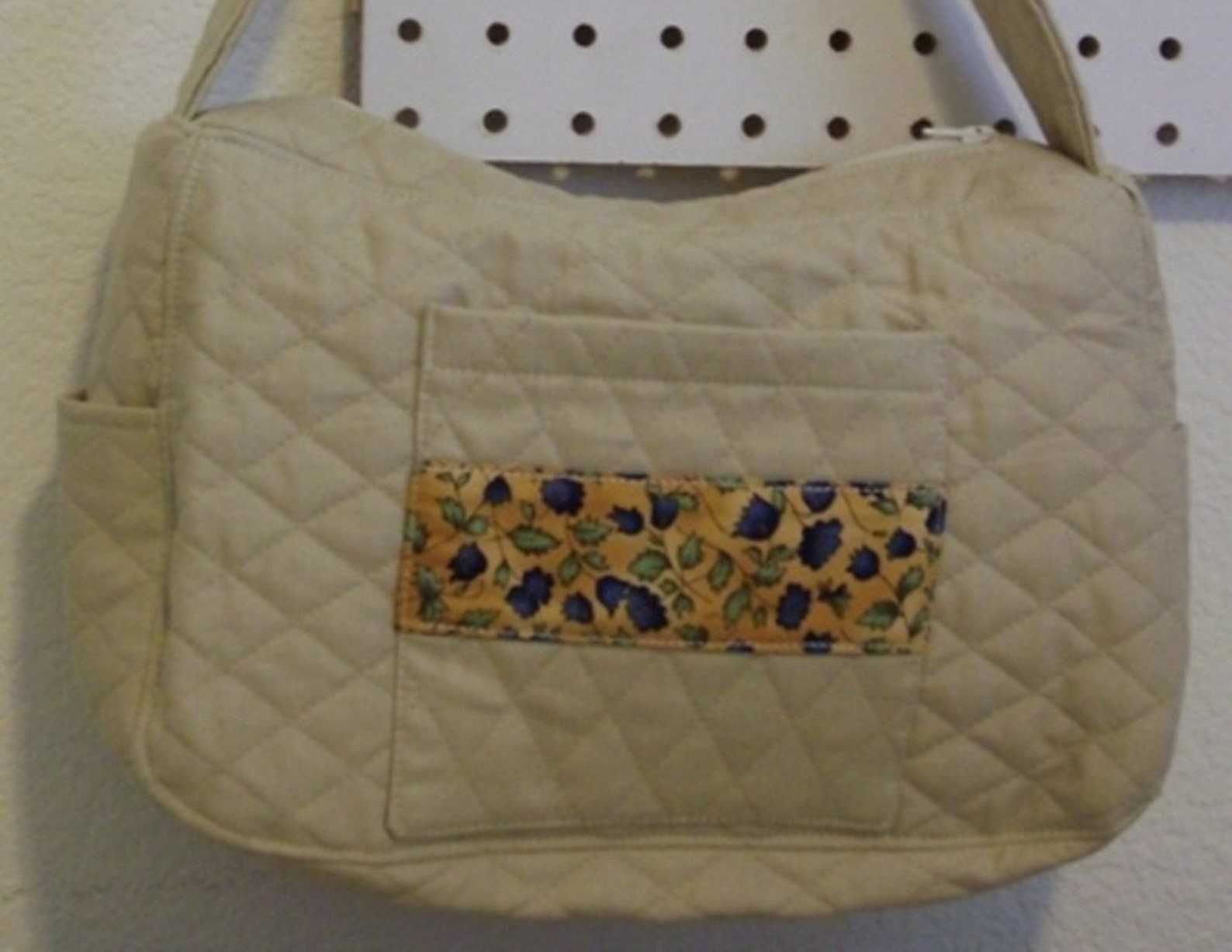 Shoulder Bag Quilted Cream - Etsy
