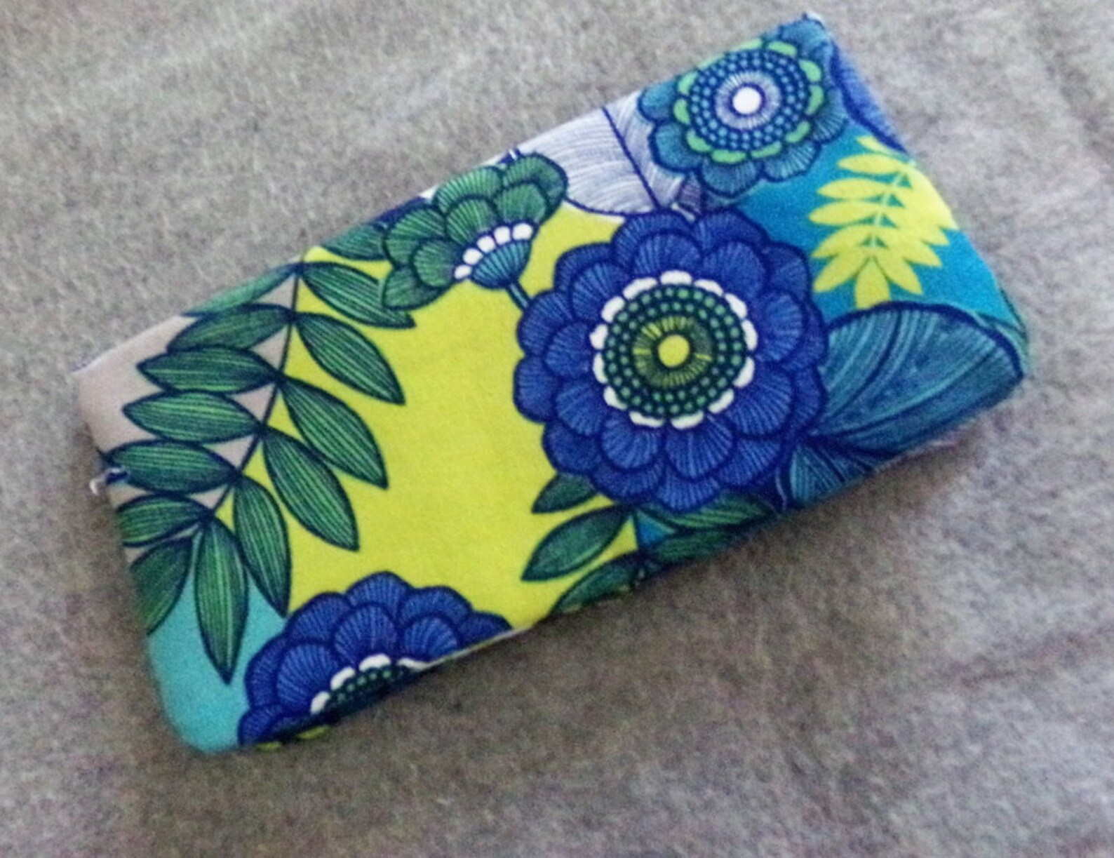Fabric Checkbook Cover - Tropical Forest - Etsy