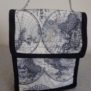 Insulated Lunch Bag World Map - Etsy