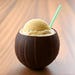 Handcrafted Coconut Shell Mug | Eco-friendly Tropical Drink Cup | Made ...