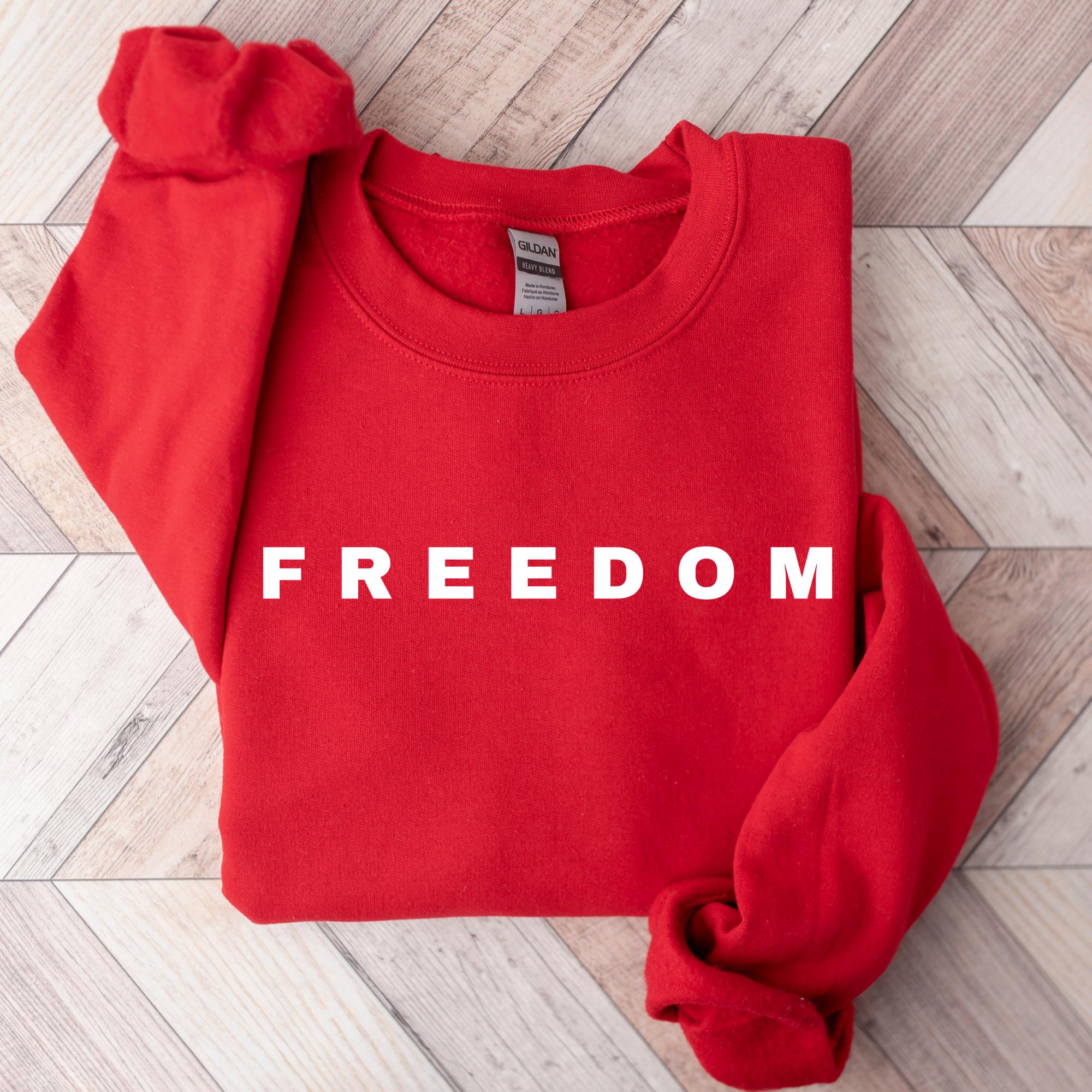 Charlie Kirk Freedom Sweatshirt, Freedom Sweatshirt, Charlie Kirk Shirt ...