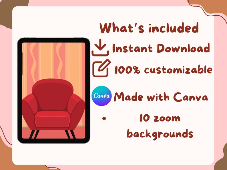 Digital Zoom Backgrounds Aesthetic Fun Professional Virtual Backdrops ...