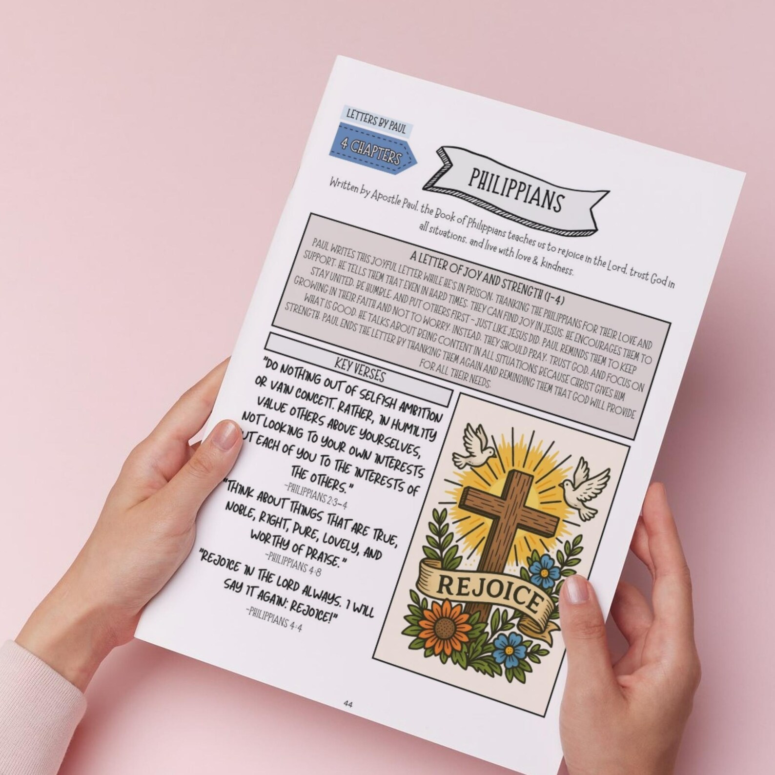 Philippians Bible Activity Kids, New Testament Worksheet, Philippians ...