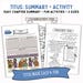 Titus Bible Activity Kids, Bible New Testament Worksheet, Coloring Page ...
