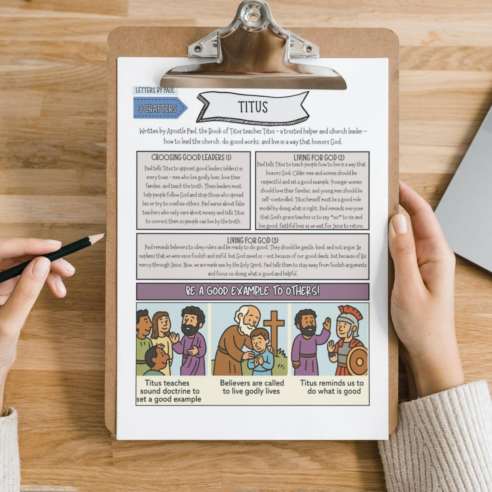 Titus Bible Activity Kids, Bible New Testament Worksheet, Coloring Page ...