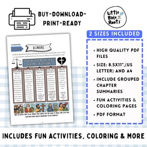 Romans Bible Activity Kids, Bible New Testament Worksheet, Coloring ...