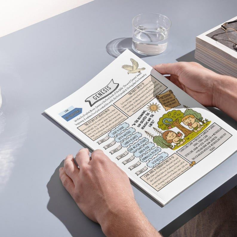 Genesis Bible Activity for Kids, Easy Genesis Bible Study, Genesis ...